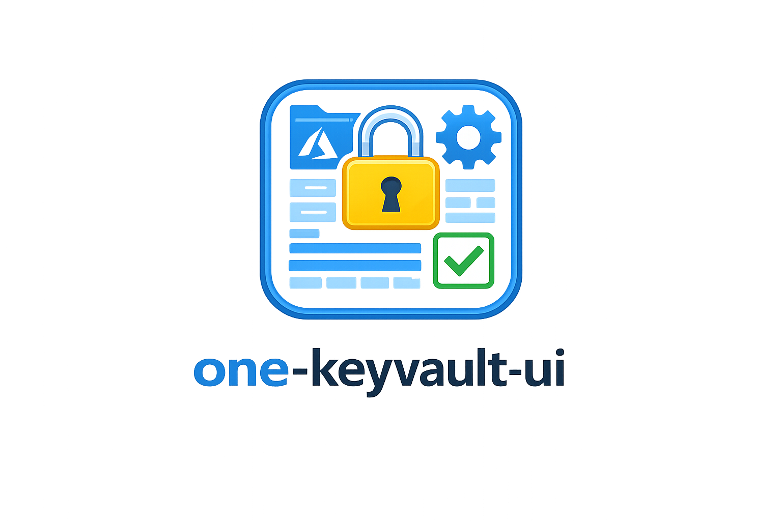One Key Vault UI - Visual Studio Marketplace